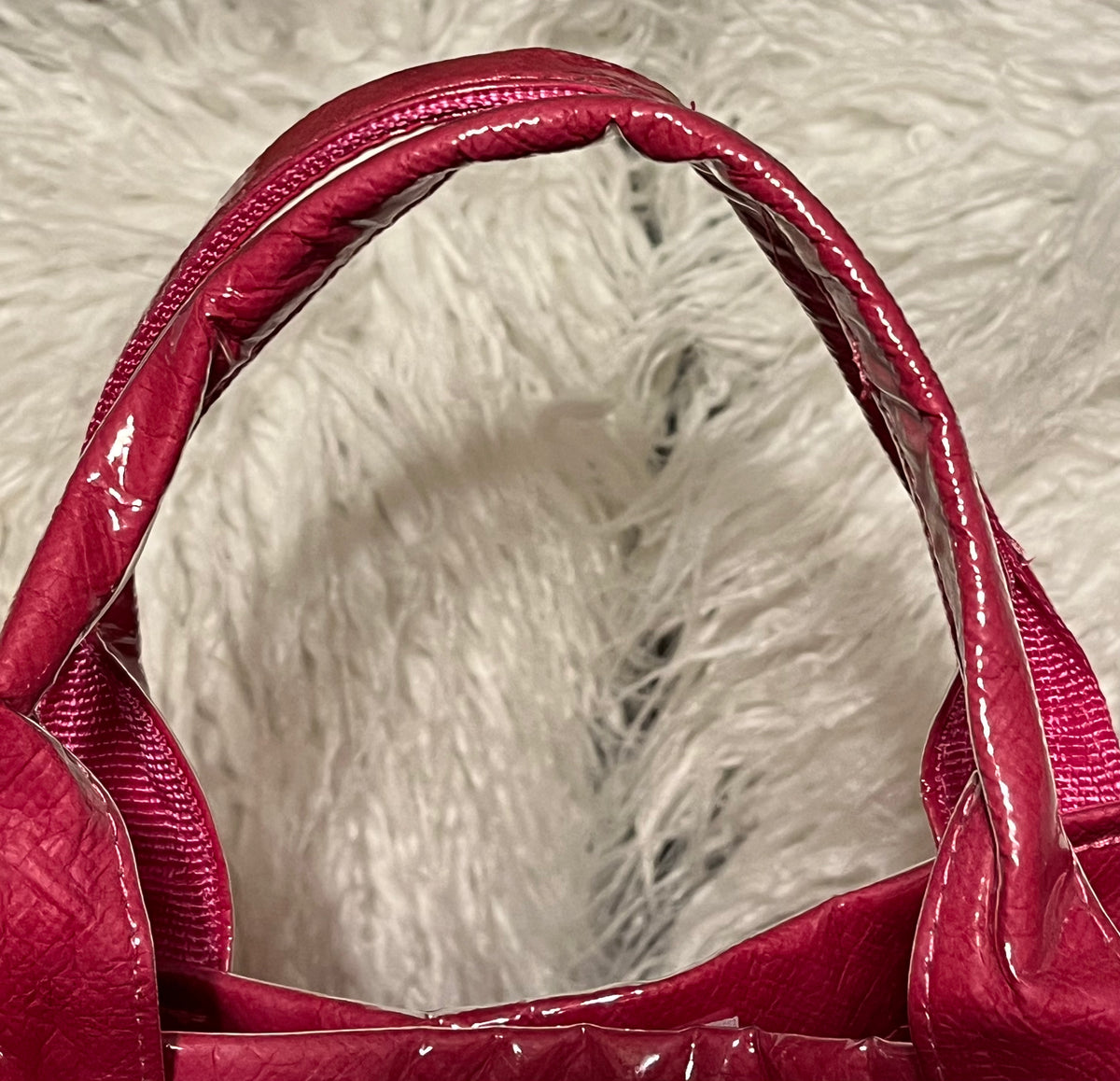 "The CLASSY TOTE BAG” FUSCHIA – Your SIZE Boutique